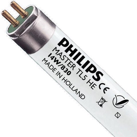 Philips MASTER TL5 HE - 14W - Warm Wit - 55cm | bol