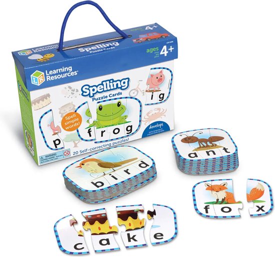 Puzzel kaarten - Spelling (Engels) / Spelling (EN) | Games | bol