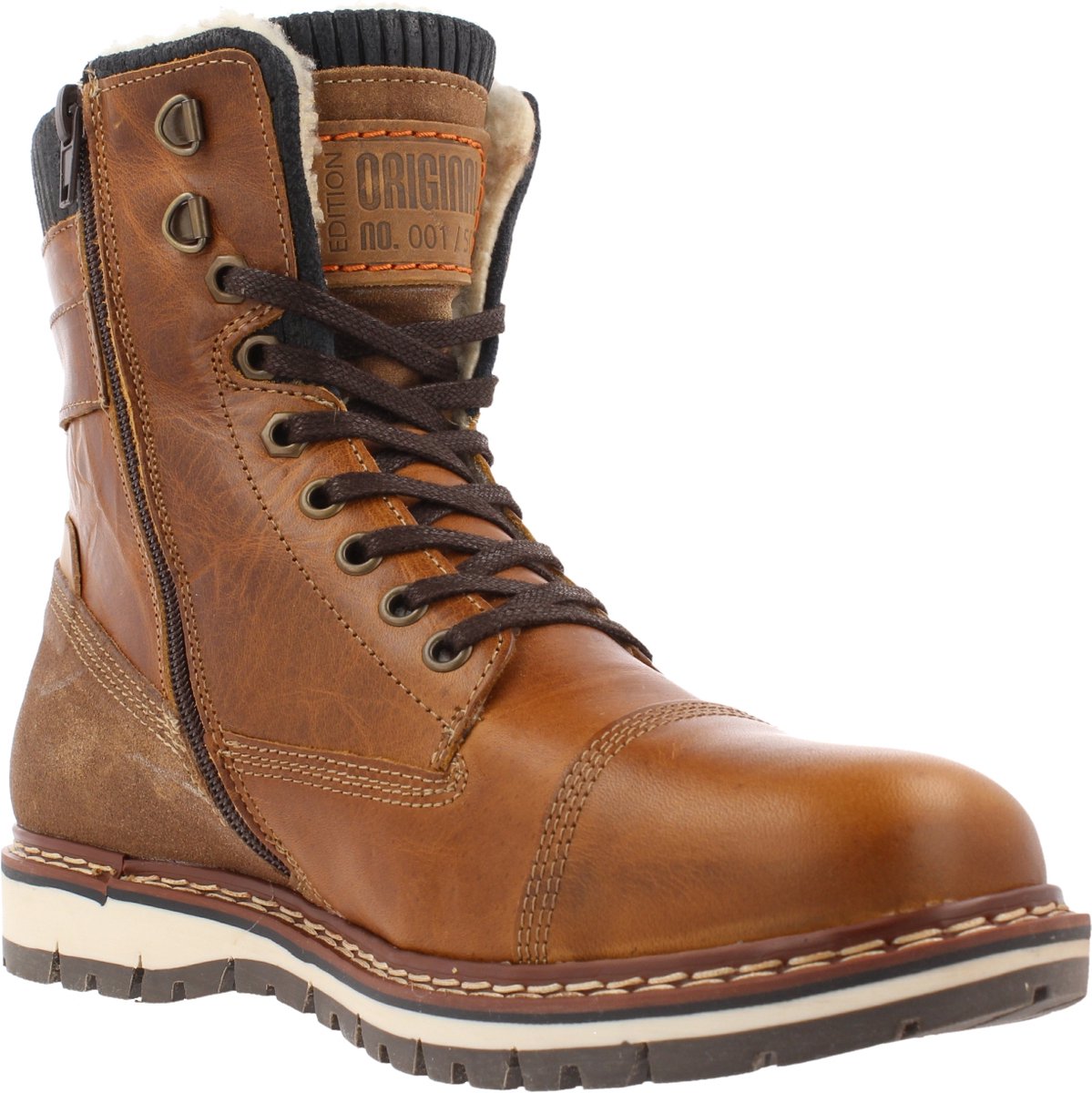 Bullboxer - Boot - Men - Tan/Cognac - 40 - Laarzen | bol.com
