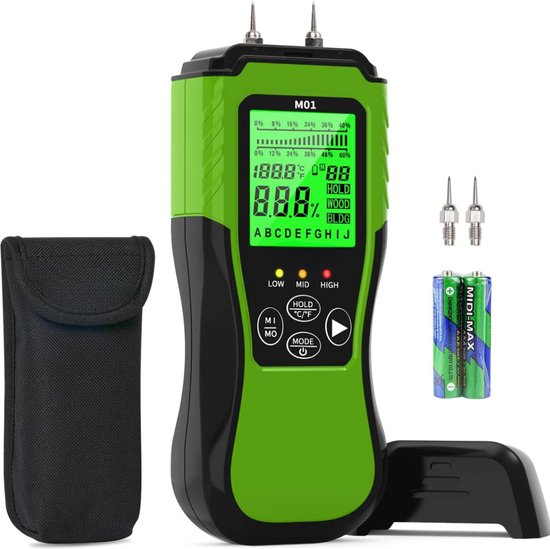 Vochtmeter - Vochtmeter Hout - Vochtmeters - Vochtmeter Muren ...