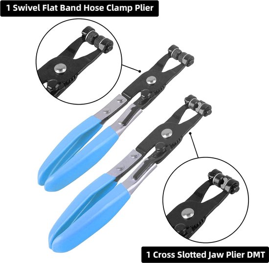 Automotive Draad Lange Bereik Slang Klem Tang Set - 9 Stuks - Stookolie ...