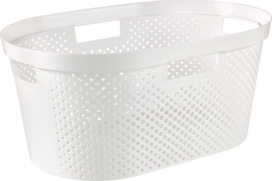 Wasmand wit 40L - CURVER | bol