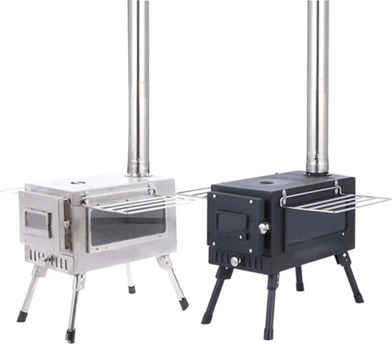 Tentkachel - Outdoor tent verwarming - Kampeer kachel hout - Mini ...