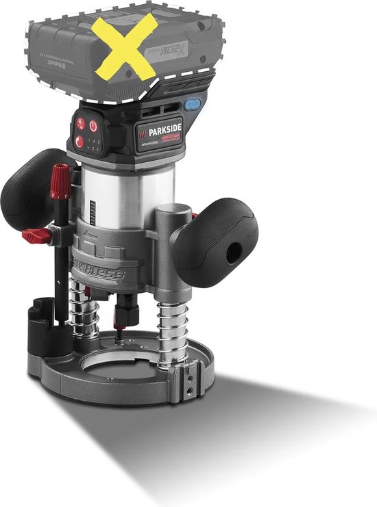 PARKSIDE PERFORMANCE Accu-multifunctionele freesmachine frees met rand ...