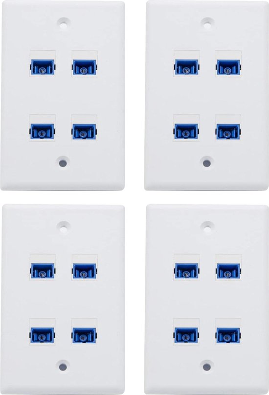 Optical Fiber Wall Plate Socket Panel with SC SMF/MMF Adapter(Simplex ...