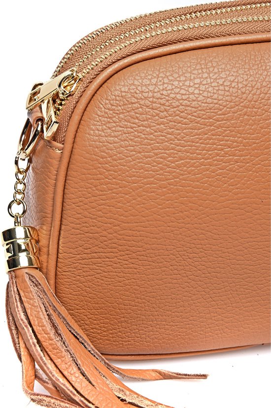 Zakken | Schoudertas | ZWART | SS24 CF 1838 COGNAC | bol