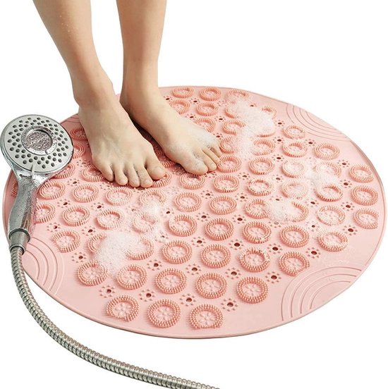 Badmat, antislip, ronde douchematten, schimmelbestendige badmatten met ...