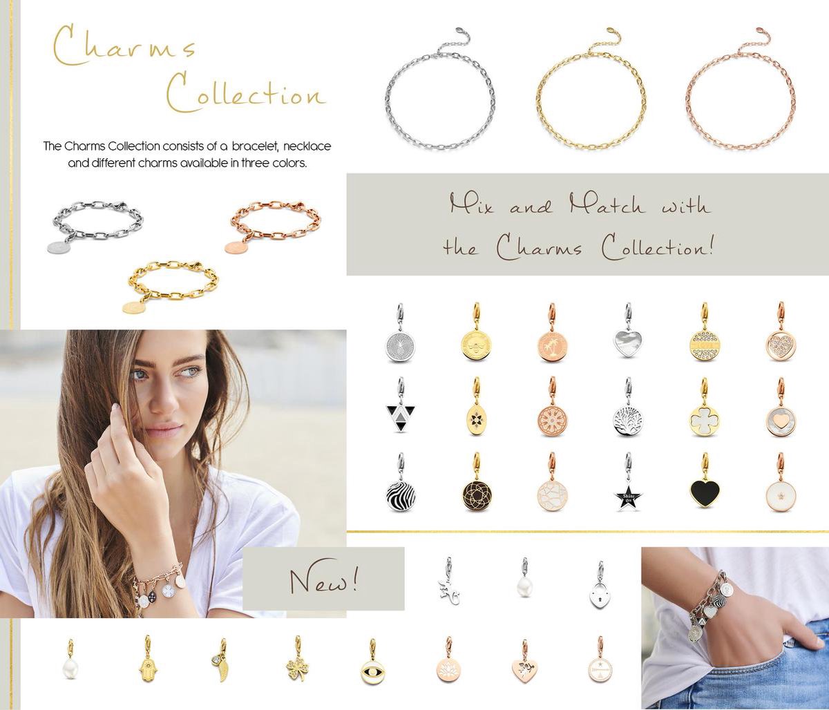 CO88 Collection 8CH-00022 Stalen Bedel - Lotusbloem - Wit Emaille - 15 ...