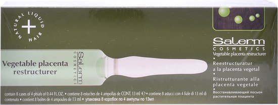 Anti-Hair Loss Ampoulles Vegetable Placenta Salerm | bol.com