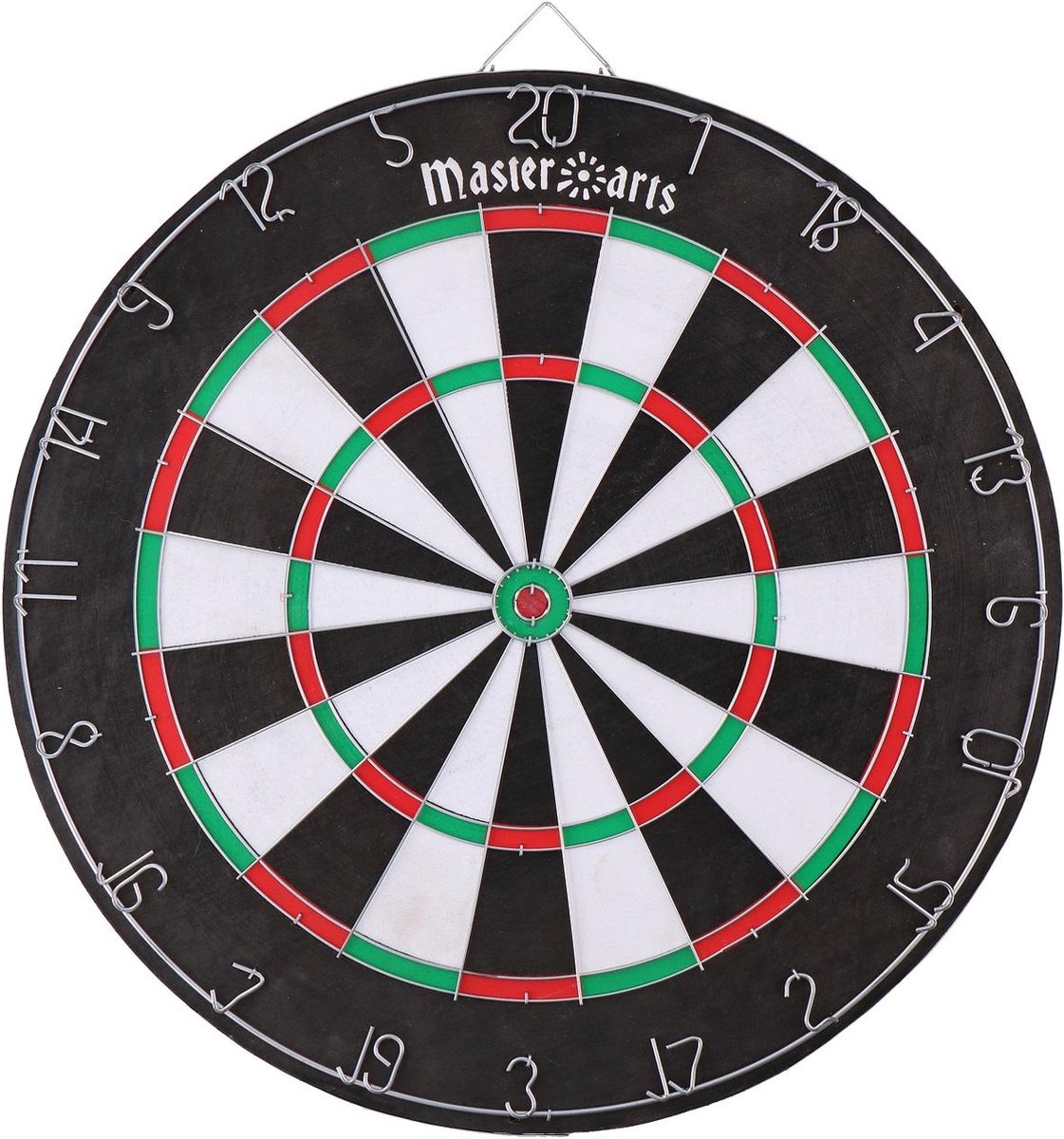 Masterdarts Dartbord Deluxe 45cm met 6 Pijlen | bol.com