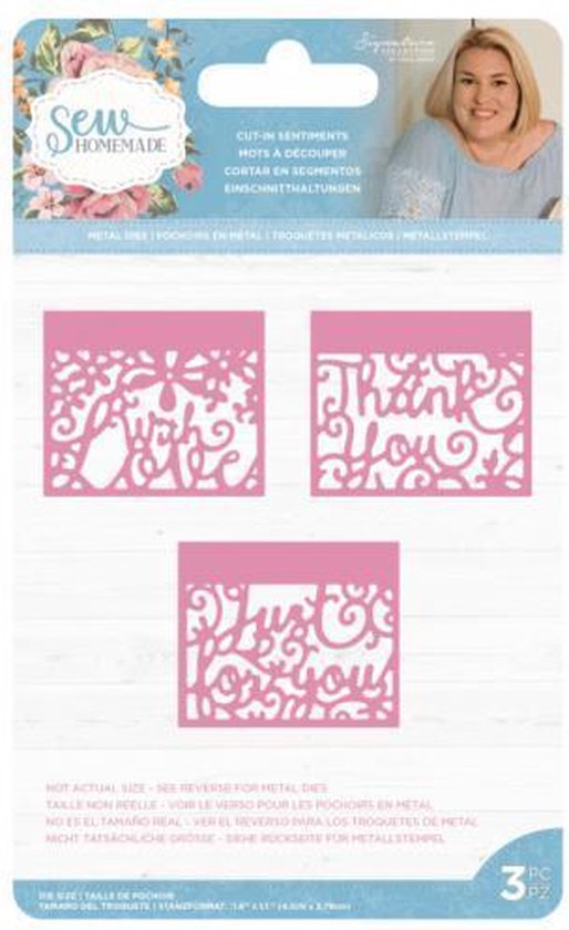 Sara Signature Collection Metalen snijmal - Cut-in Sentiments | bol.com