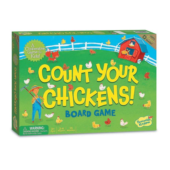 Count Your Chickens Board Game | 0643356046782 | Boeken | bol.com