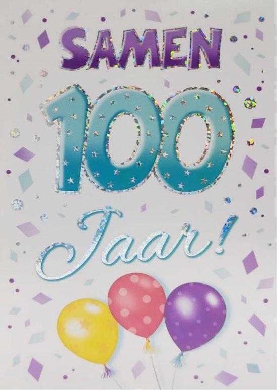 Kaart - That funny age - Samen 100 jaar - AT1049 | bol.com