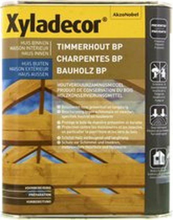 Xyladecor Timmerhout - Kleurloos - 0.75L | bol