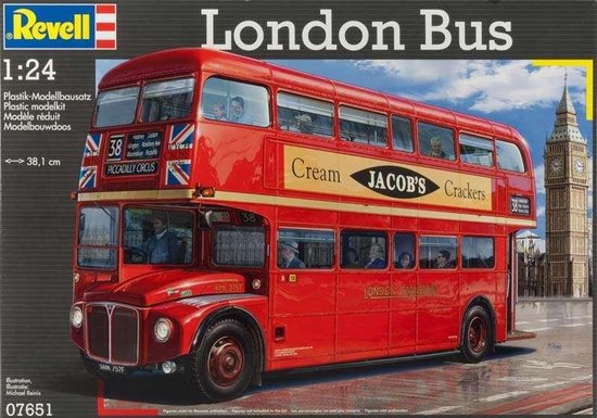 1:24 Revell 07651 London Bus Plastic Modelbouwpakket | bol