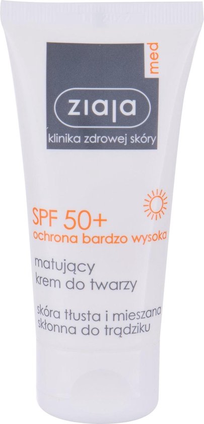 Ziaja Moisturizing Sunscreen Spf50+ 50 Ml | bol