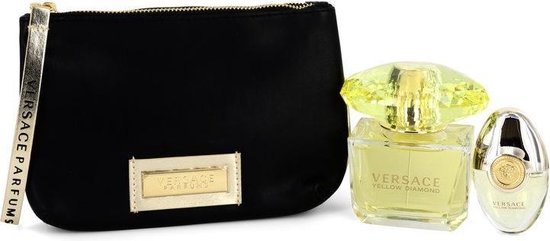 Versace Yellow Diamond -- 3 Oz Eau De Toilette Spray + 0.3 Oz Mini Edp ...