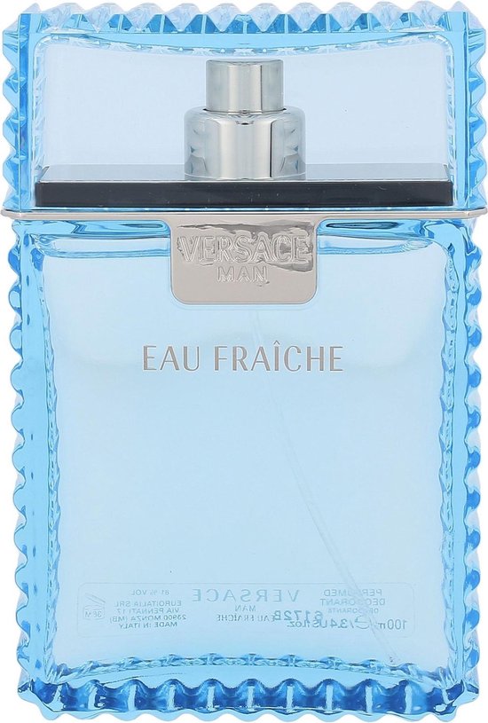 Versace Eau Fraiche Deodorant Spray - Voor de charmante man - 100 ml | bol