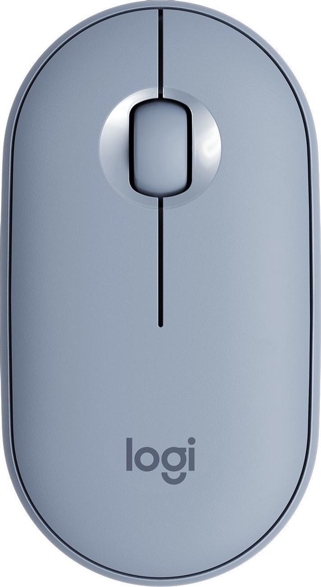 Logitech Pebble M350 - Draadloze Bluetooth Muis - Blauw | bol.com