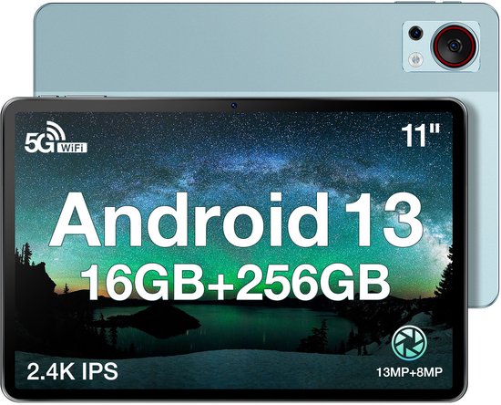 Doogee T30s Touchscreen-tablet 11 Pouces 2,4k 7,6 mm Ultradunne Android ...