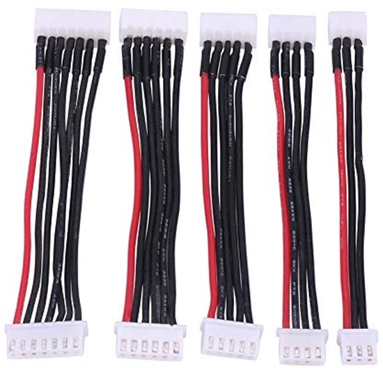 Balance Plug Extension Cord, 2S/3S/4S/5S/6S Battery Balance Plug ...