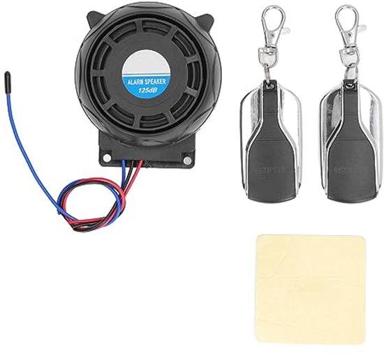 Anti-diefstal Motorrijtuig Alarm Systeem met 2 Afstandsbedieningen ...
