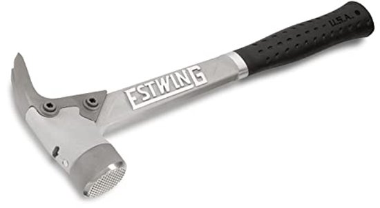 Lichte Aluminium Hamer met Vinyl Grip en Gemalen Gezicht | bol