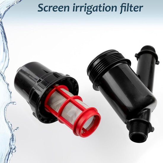 Allecto plus - Zeef voor irrigatie druppelsysteem - 3/4" - 6 bar druk ...