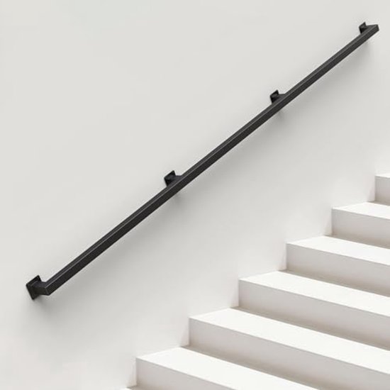 Trapleuning 360 cm - Buisvormige Hand- en Voetleuningen voor Veiligheid ...