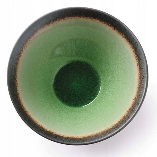 Fine Dine Beryl Bowl Komvormige schaal Ø 225 mm - Groen | bol