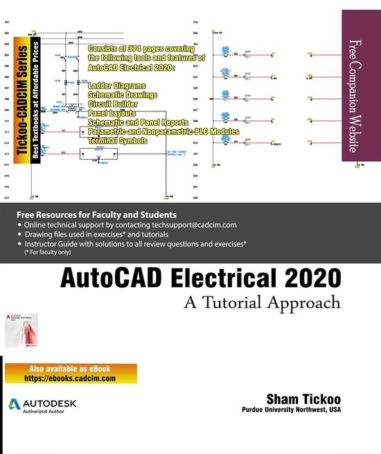 AutoCAD Electrical 2020: A Tutorial Approach (ebook), Sham Tickoo ...