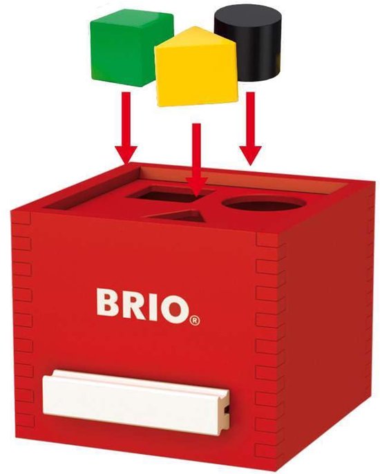 Houten Sortier-Box voor Peuters - Speelgoed voor Vorm- en ...