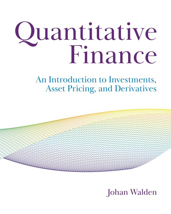Quantitative Finance | 9780691270685 | Johan Walden | Boeken | bol
