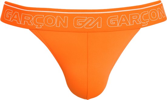 Garçon Jockstrap Neon Orange - MAAT XL - Heren Ondergoed - Jockstrap ...
