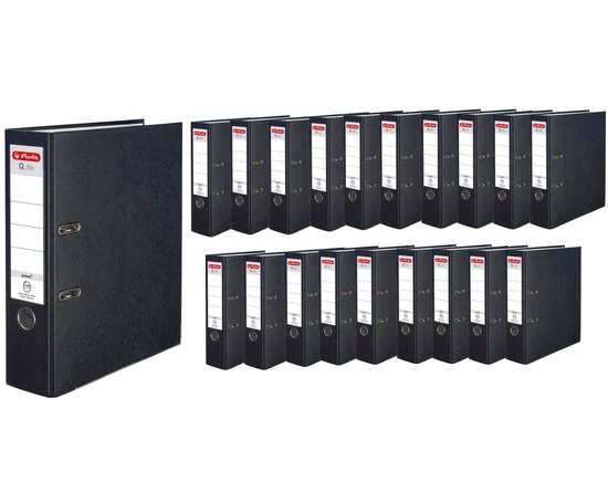 Herlitz Binder A4 8cm Set van 20 Stuks Met Hefboom | bol
