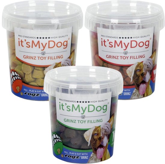 it's My Dog - Grinz Toy Filling - Kip - 500 gram | bol