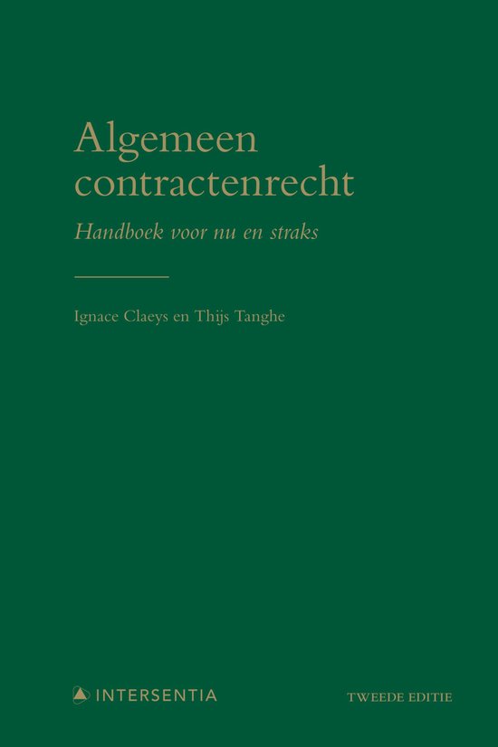 Algemeen contractenrecht, Ignace Claeys | 9789400013810 | Boeken | bol