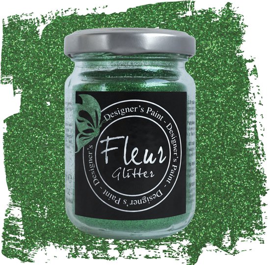 FLEUR GLITTER 90 GRAM, JADE GROEN | bol