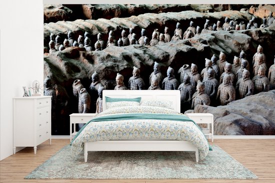 Behang - Fotobehang Het Aziatische Terracotta leger van Qin Shi Huangdi ...