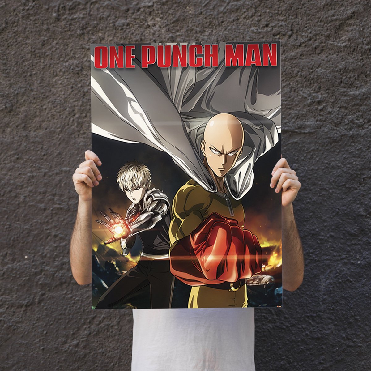 Affiche de destruction One Punch Man 61 x 91,5 cm | bol.com