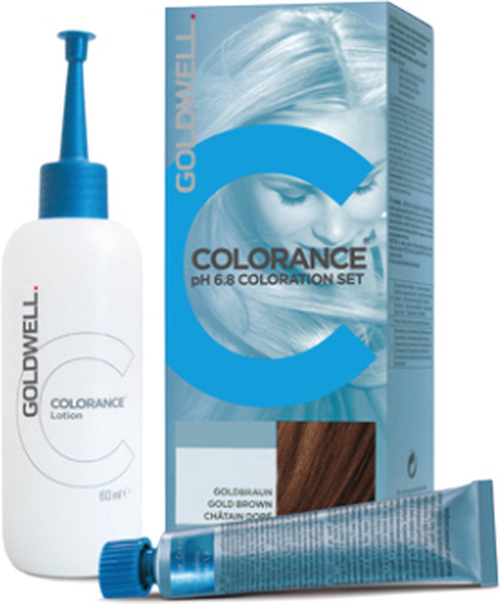 Goldwell - Colorance - pH 6.8 Coloration Set - 7G Hazel | bol.com