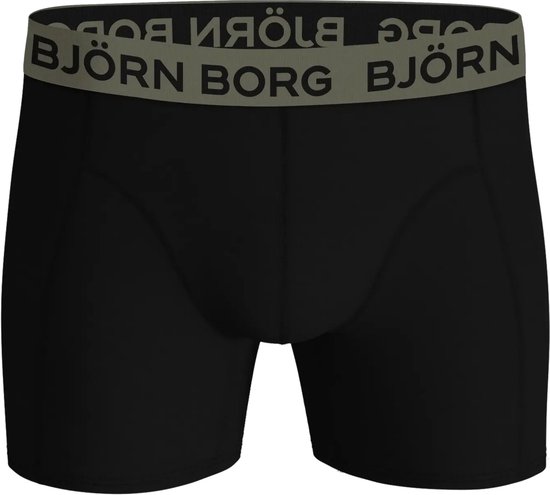 Björn Borg Cotton Stretch Boxershort Heren Vaderdag Cadeau - Zwart - 7 ...