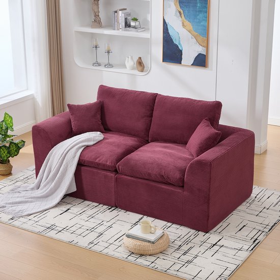 HAUSS SPOLE Bank - Tweezits Modern Minimalistisch - Recht - Comfortabel ...