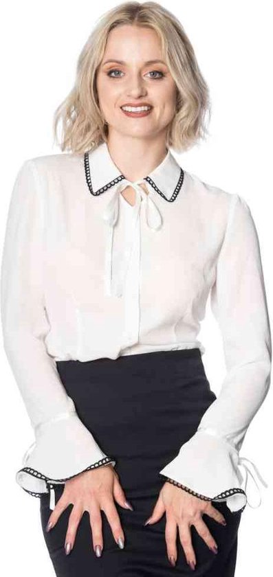 Dancing Days Blouse -S- CAROLINE Wit | bol.com