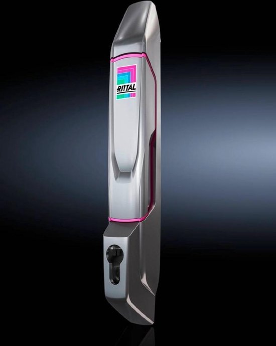 Rittal VX 8618.280 Comfortabele grip Voor profielcilinder Nikkel (mat ...