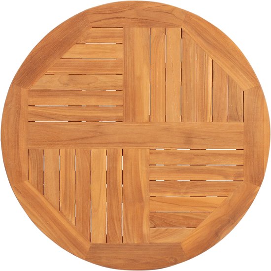 Teakhouten Klaptafel 80cm - Tuintafel Inklapbaar - Balkontafel 80cm ...