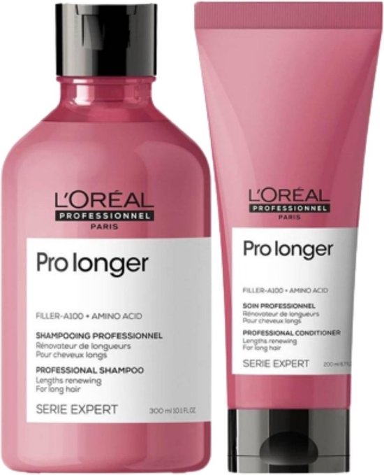 L'Oréal Pro Longer Set - Voor lang haar met dunne punten - 300+200ml | bol