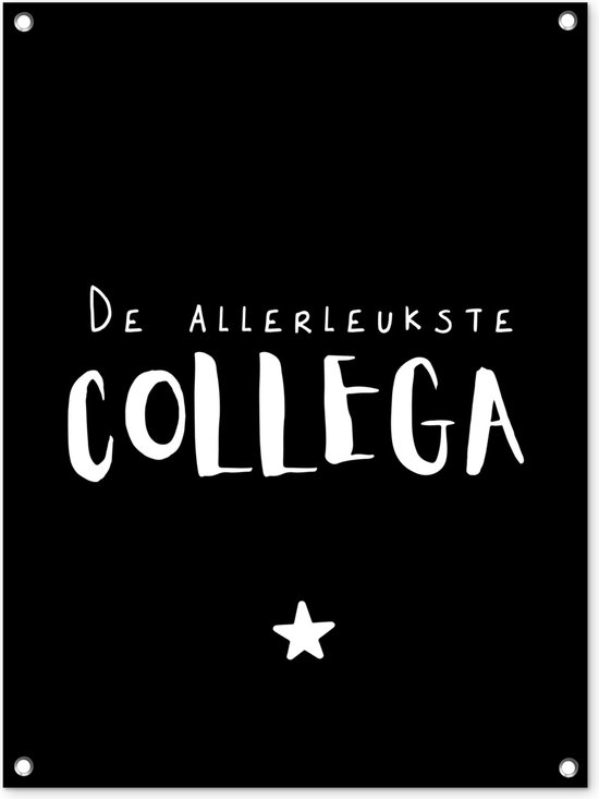 Tuinschilderij Spreuken - De allerleukste collega - Quotes - Collega ...