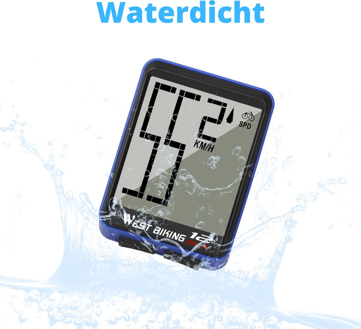 Arvona Kilometerteller Fiets - Fietscomputer - KM Teller Mountainbike ...