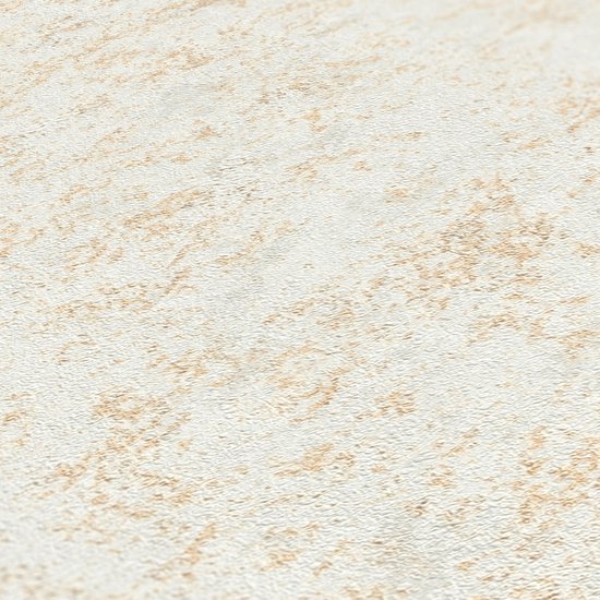 STRUCTUUR BEHANG | Basic Uni - goud grijs wit - A.S. Création Profitex ...